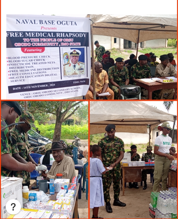 Orsu Obodo people jubilates as Oguta Naval Base in Imo give free ...