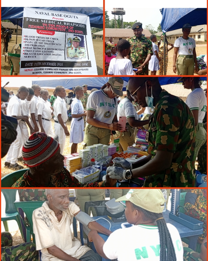 Oguta Naval Base holds another free Medical Outreach for Eziorsu ...
