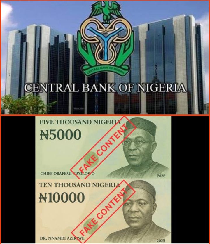 New N5,000, N10,000 banknotes: CBN refutes report - NATIONAL BEAM