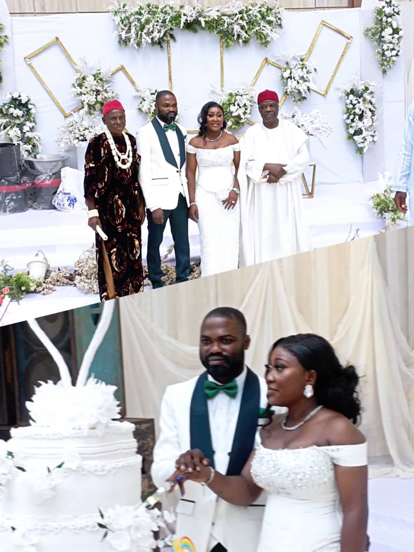 Marriage: Justice Uguru, Wife Promise To Be Role Model In Society ...